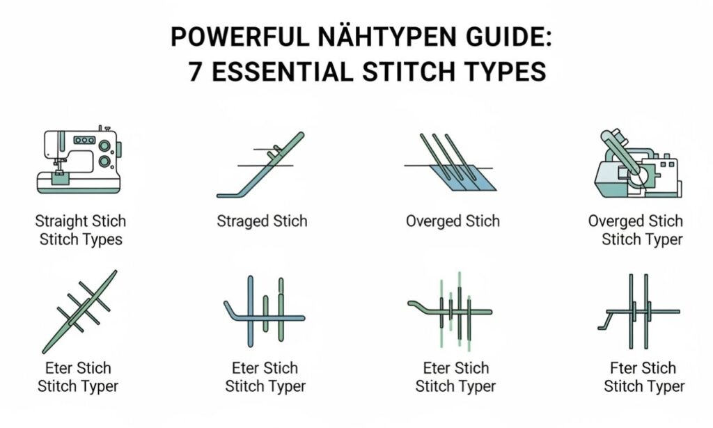 Powerful nahttypen Guide: 7 Essential Stitch Types